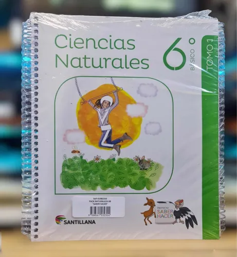 Pack Ciencias Naturales 6 Básico, Saber Hacer | Cuotas sin interés Pack Ciencias Naturales 6 Básico, Saber Hacer | Cuotas sin interés