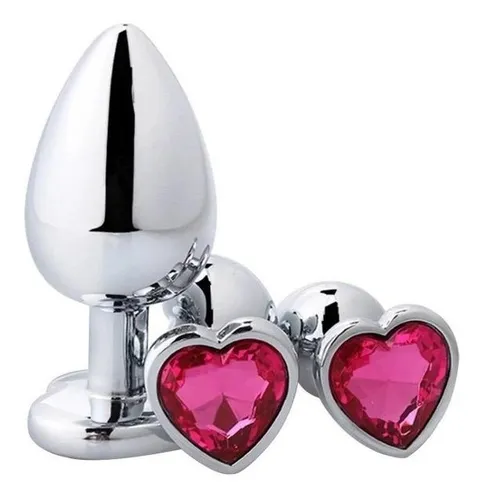 Plug Anal De Metal Diamante | Envío gratis