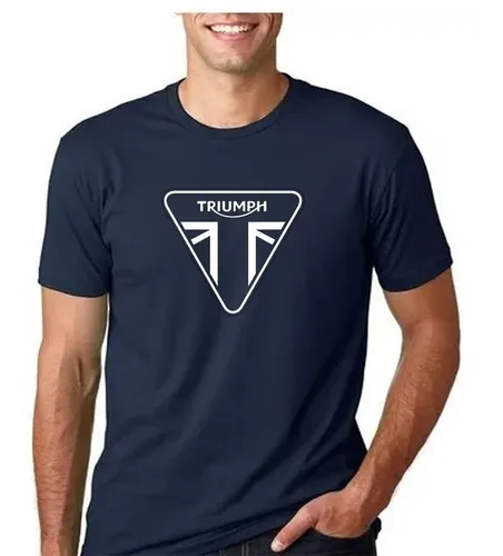 Camiseta Camisa Triumph Motorcycle Personalizado Unissex
