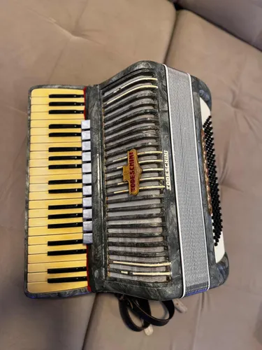 Acordeon Todeschini Super 8 1954 Selo Verde Parcelamento Sem Juros