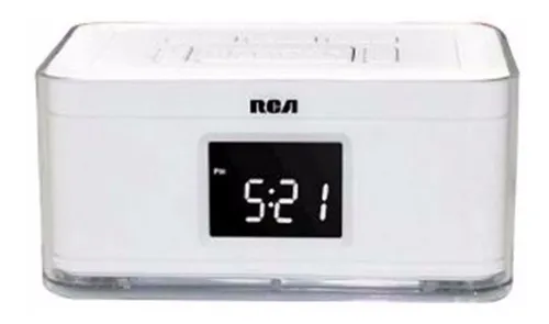 Radio Reloj Despertador Doble Alarma Am/fm Usb Marca Rca Color Blanco ... Radio Reloj Despertador Doble Alarma Am/fm Usb Marca Rca Color Blanco ...