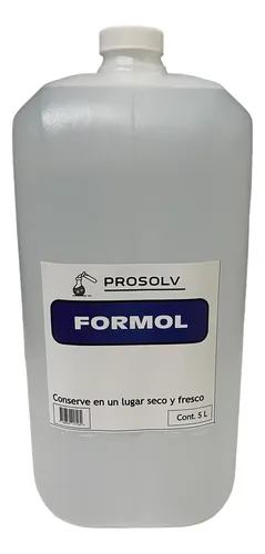 Formol Formaldehido Al 37% Presentación 5 Litros | Envío gratis