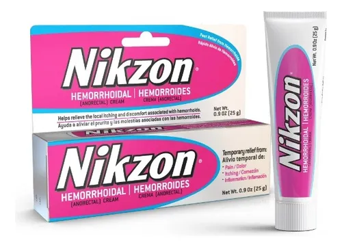 Pack 2 Piezas Nikzon Crema Hemorroides 25 Gramos, No Cfdi | Envío gratis