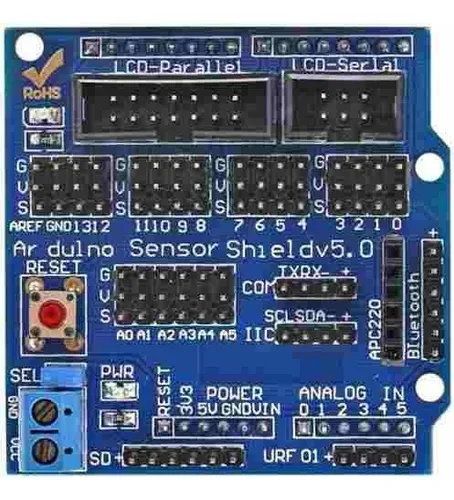 Modulo Sensor Shield V5 Digital Analogico Expansão à venda em São ... Modulo Sensor Shield V5 Digital Analogico Expansão à venda em São ...