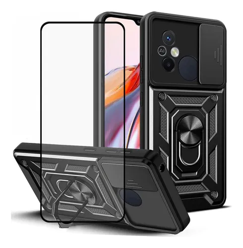 Funda Para Xiaomi Redmi Mica De Cristal Templado Uso Rudo Envío Gratis