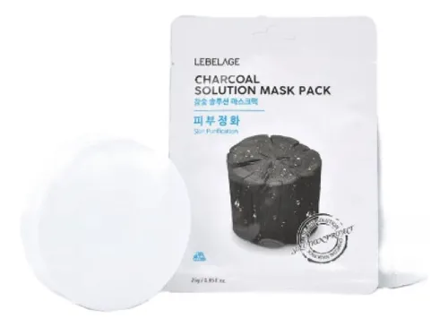 Mascarilla Coreana De Carbón Activo Poros Caja 10 Piezas