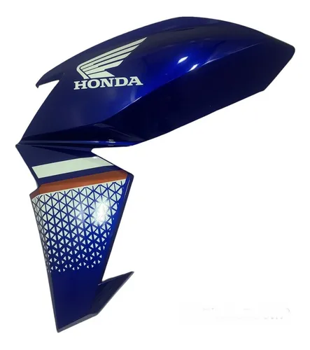 Aba Tanque Cb Twister 250 2022 Azul Esquerda Original Frete Grátis