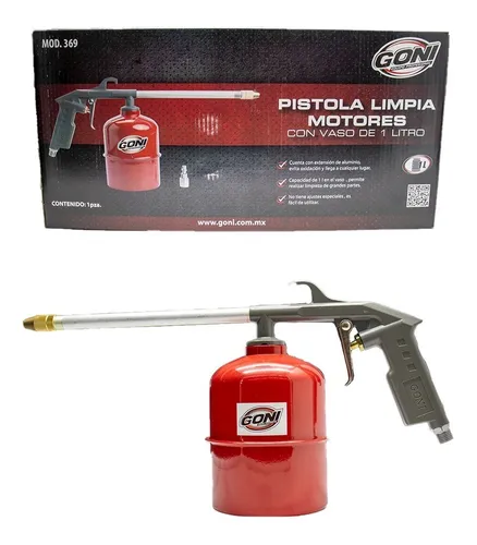 Goni-369 Pistola Goni Para Limpiar Motores Con Vaso 10 | Envío gratis Goni-369 Pistola Goni Para Limpiar Motores Con Vaso 10 | Envío gratis