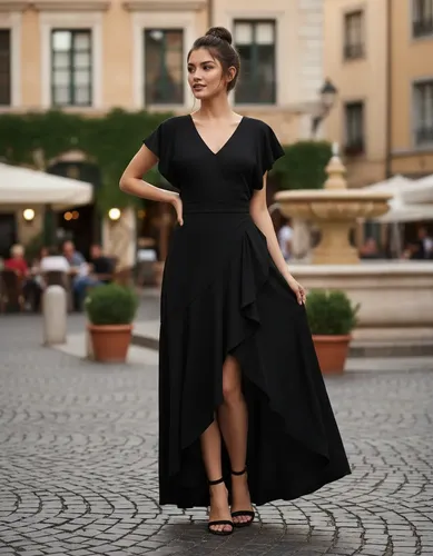 Vestido Largo Casual Maria Bela Modelo Shanghai | MercadoLibre