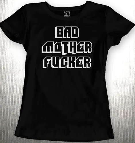 Bad Mother Fucker Jules Pulp Fiction Blusa Dama Bl Rottwear Meses Sin