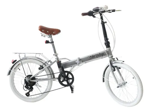 Bicicleta Bike Dobrável Fenix Silver Vintage Farol Campainha | MercadoLivre Bicicleta Bike Dobrável Fenix Silver Vintage Farol Campainha | MercadoLivre
