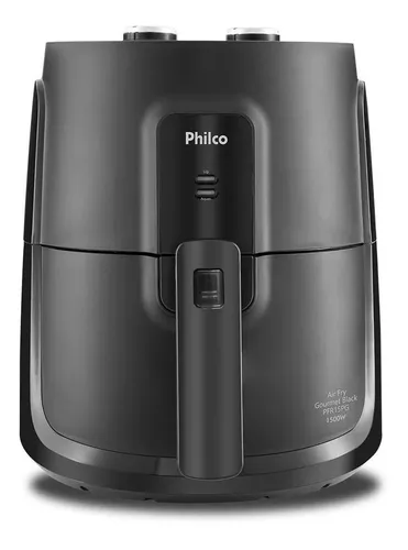 Fritadeira Air Fryer Gourmet PFR15P 4L black Philco 127V Fritadeira Air Fryer Gourmet PFR15P 4L black Philco 127V