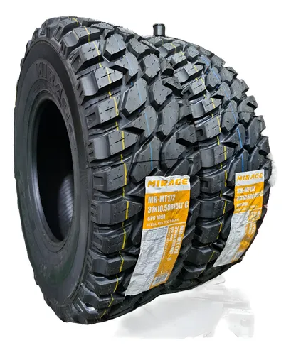 Paquete De 2 Llantas 31x10.50 R15 Mirage Mr-mt172 109q | MercadoLibre