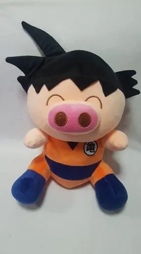 Peluche Chancho Chanchito Goku Dbz Importado Antialergico | Cuotas sin interés