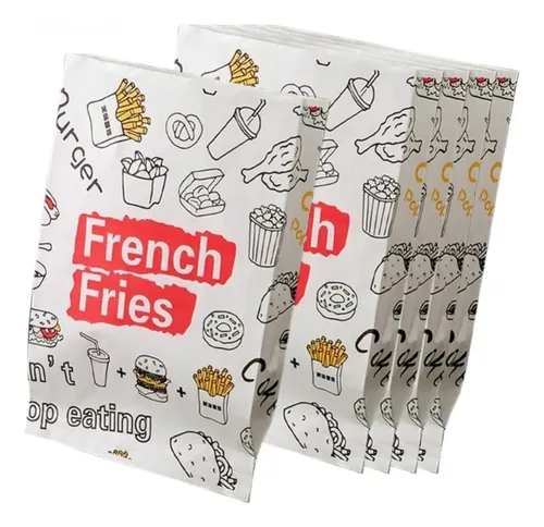 100pcs Oil-proof Paper Bag Waterproof Baking Paper | MercadoLivre