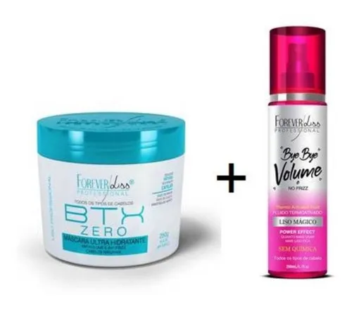 Botox Zero Formol 250g Spray Liso Mágico Forever Liss Parcelamento