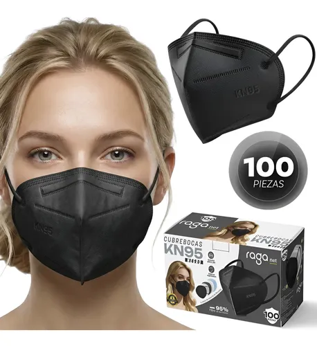 Cubrebocas Kn95 5 Capas Certificación Fda 100 Piezas | MercadoLibre