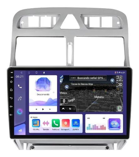Stereo Multimedia Android Gps Peugeot 307 2gb 32gb Carplay Stereo Multimedia Android Gps Peugeot 307 2gb 32gb Carplay