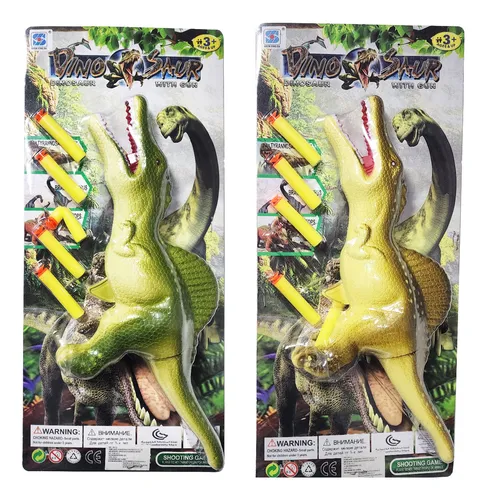 Pistola Dinosaurios Spinosaurus Lanza Dardos Nerf Juguete | Cuotas sin interés