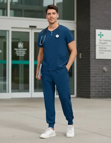 Pijama Quirúrgica Para Hombre Uniforme Jogger Cómodo | MercadoLibre