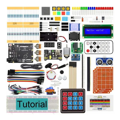 Kit Arduino Ultimate Con Tablero V4 Co Drk Cuotas Sin Interés