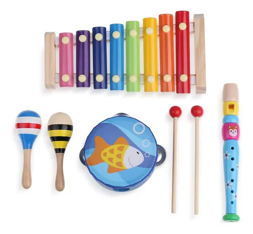 Juego De 6 Instrumentos Musicales De Boxiki Kids. El Para T | MercadoLibre