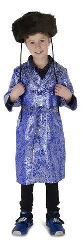 Costume Dress Up America Jewish Rabbi Coat For Kids Blue | Frete grátis