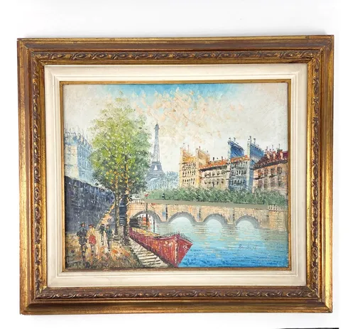 Antigo Quadro Oleo Sobre Tela Rio Sena Paris Assinado | MercadoLivre Antigo Quadro Oleo Sobre Tela Rio Sena Paris Assinado | MercadoLivre