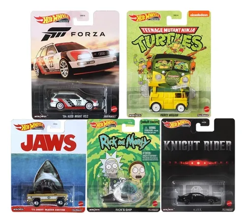 Kit Hot Wheels Premium Rick And Morty, Audi, K.i.t.t 1magnus ... Kit Hot Wheels Premium Rick And Morty, Audi, K.i.t.t 1magnus ...