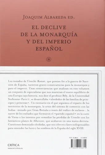 El Declive De La Monarquía Y Del Imperio Español J Albareda | Cuotas ... El Declive De La Monarquía Y Del Imperio Español J Albareda | Cuotas ...