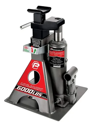 Gato Hidráulico 3 Toneladas Trabajo Pesado Powerbuilt 62047 | Envío gratis
