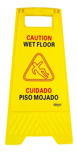 Señalamiento Piso Mojado Amarillo Rubbermaid | Cuotas sin interés Señalamiento Piso Mojado Amarillo Rubbermaid | Cuotas sin interés