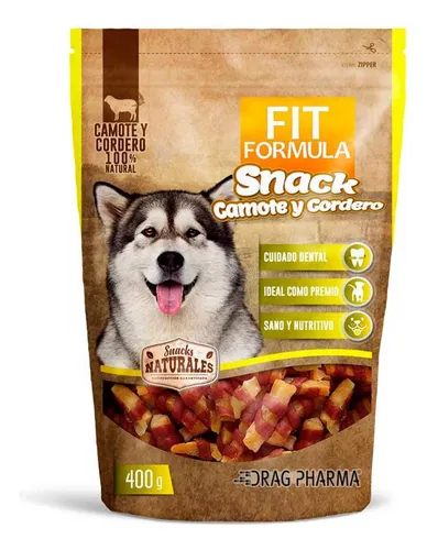 Snack Fit Formula Perro Camote Y Cordero 400gr. Np | Cuotas sin interés