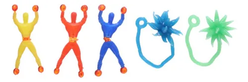 Pack 12 Pega Locos Diseños Diferentes Juguete Pega Pared | Cuotas sin ...