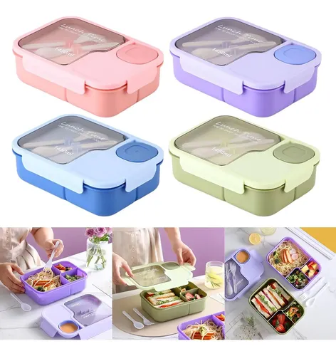Lonchera Escolar Niña Niño Bento Fiambrera Termica | MercadoLibre