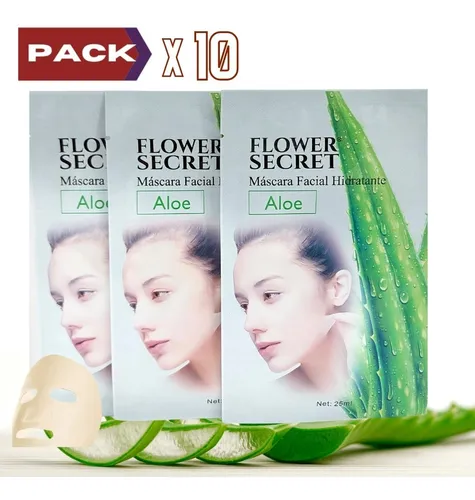 Mascarillas Facial Humectante E Hidratante Aloe Vera Cuotas Sin Interés