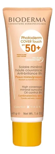 Protector solar Bioderma Con Color 50FPS en crema 40mL | Cuotas sin interés