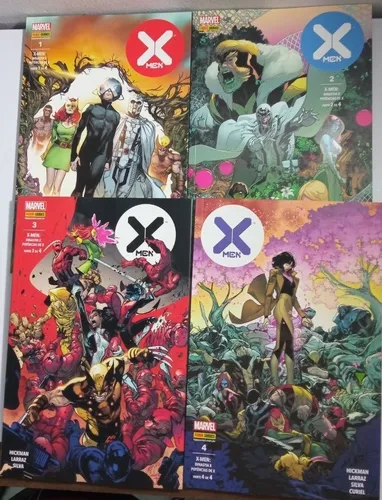 Hq X-men Dinastia X Potência De X - Jonathan Hickman -4 Vol ... Hq X-men Dinastia X Potência De X - Jonathan Hickman -4 Vol ...