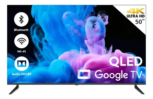 Smart TV pantalla 50 pulgadas Cuory Google TV 4K UHD QLED