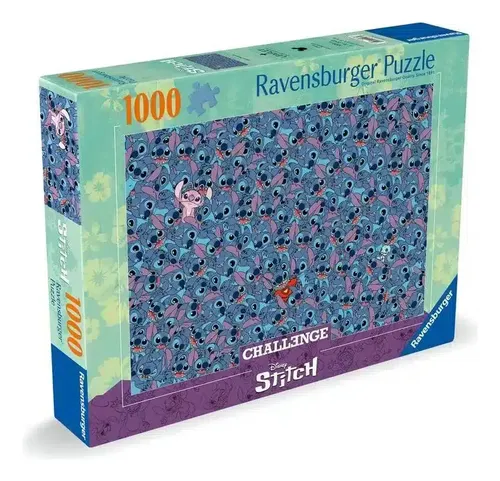 Ravensburger Rompecabezas Disney Challenge Stitch 1000 Pza | Envío gratis
