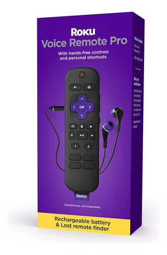 Roku Voice Remote Pro | MercadoLibre Roku Voice Remote Pro | MercadoLibre