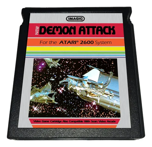 Atari 2600 - Demon Attack - Temos Outros Jogos, Confira ! | Frete grátis