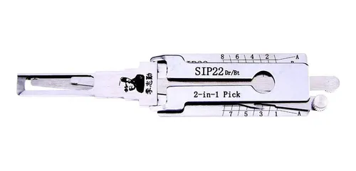 Micha Ferramenta Sip22 Dr/bt 2-in-1 Lishi Fiat Pantográfica | Parcelamento sem juros