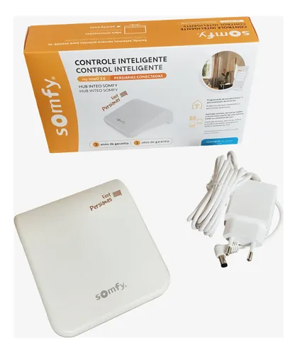 Hub Inteo Station Controla 32 Motores Somfy Rts Por Alexa | Frete grátis