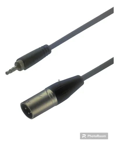 Cable Audio Roxtone Canon A Mini Plug 3mts | MercadoLibre