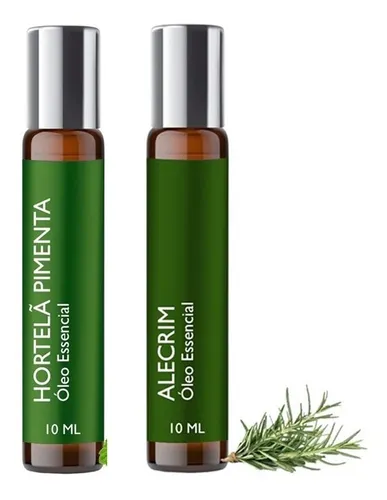 Kit 2 Óleos Essenciais Menta Piperita E Alecrim Roll On 10ml | MercadoLivre Kit 2 Óleos Essenciais Menta Piperita E Alecrim Roll On 10ml | MercadoLivre