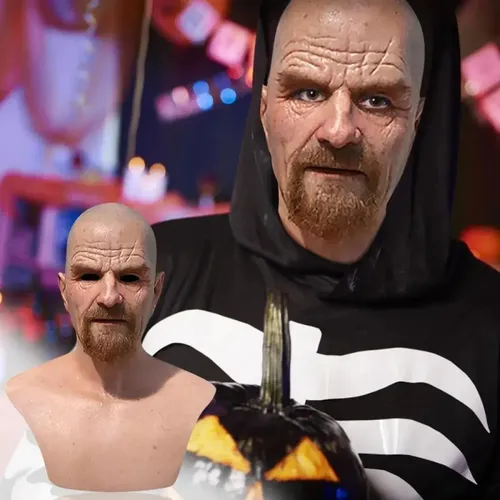 Máscara De Látex Breaking Bad Para Halloween | MercadoLibre