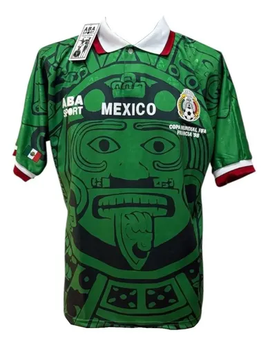 Jersey Aba Sport Selección Méxicana Mexico Mundial 1998 Envío Gratis