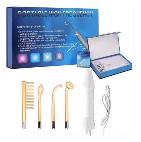 Aparelho De Alta Frequência Portátil Facial Skincare Pele | Frete grátis