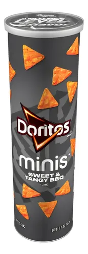 Doritos Minis Bite Size En Tubo Sabor Sweet & Tangy Bbq Imp. | MercadoLibre